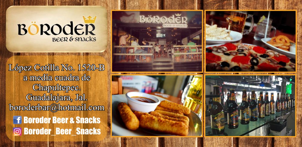 Boroder Beer & Snacks - Guía Turística Anfitrión México